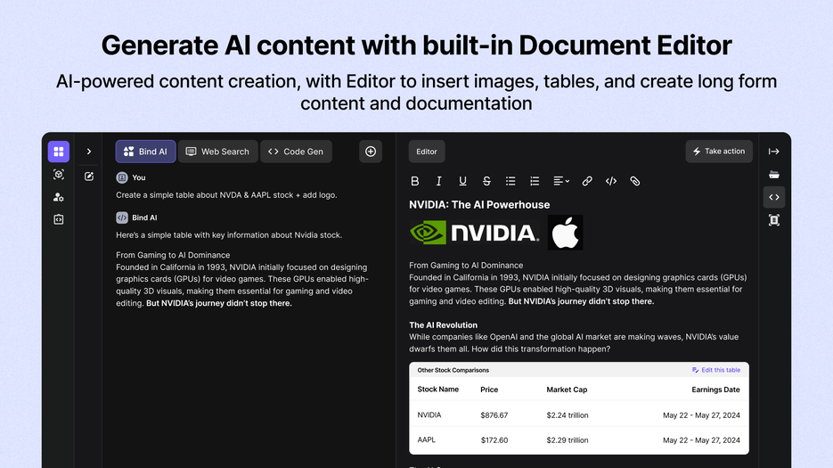 Bind AI - Complex code written by top AI models | AppSumo