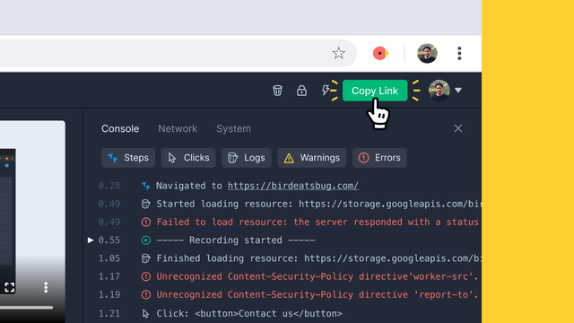 Bird Eats Bug Debug Faster With Bug Reports Appsumo