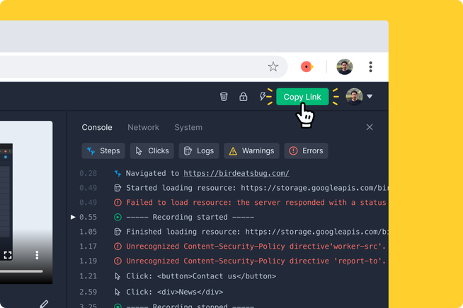 Bird Eats Bug Debug Faster With Bug Reports Appsumo