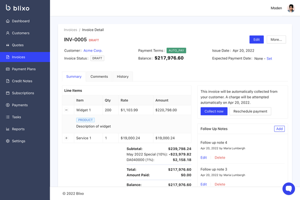 Blixo - Automate subscriptions and collections | AppSumo