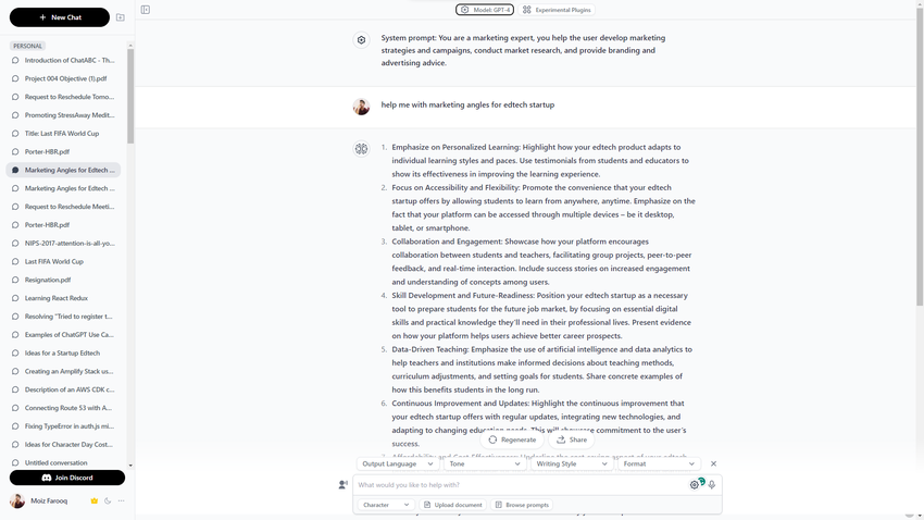 ChatABC - Collaborate with your team using ChatGPT | AppSumo