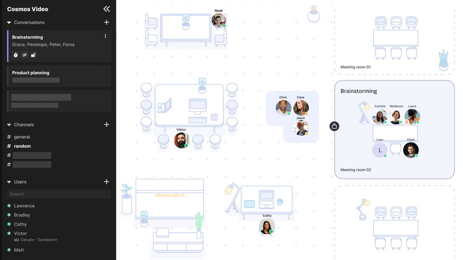 Cosmos Video Work Together In A Virtual Office Appsumo