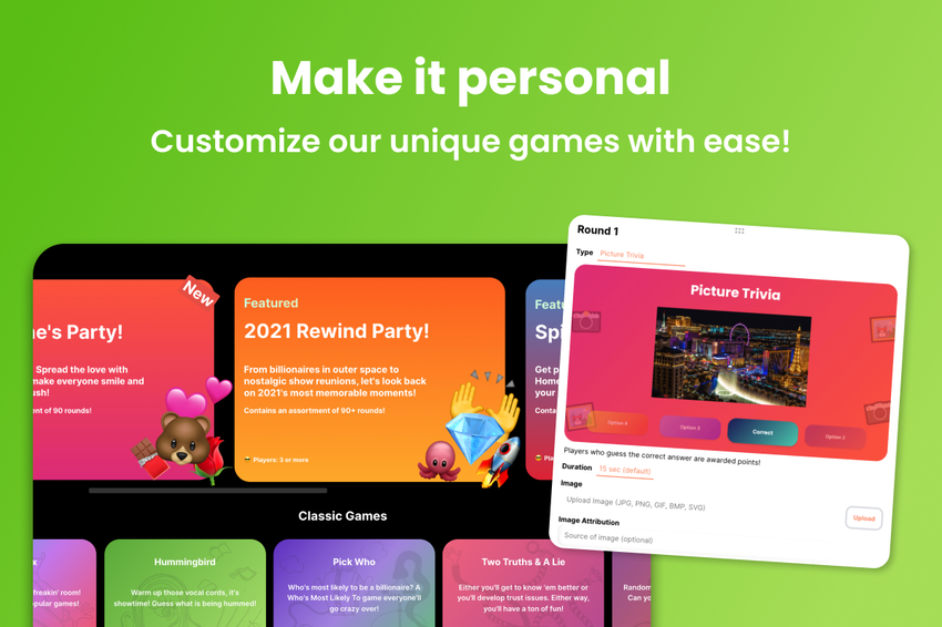 CrowdParty - Break the ice with interactive games | AppSumo