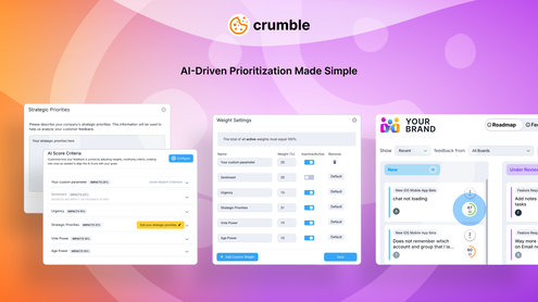 Crumble - Customer feedback management made simple | AppSumo