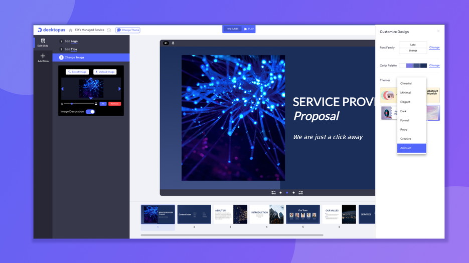 Decktopus - Create high-quality document decks | AppSumo