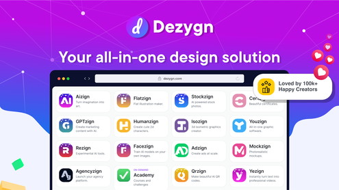 Dezygn - Design anything with 15+ intuitive tools | AppSumo