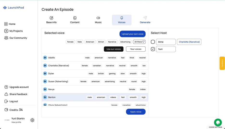 LaunchPod AI - Expand brand content with AI voices | AppSumo