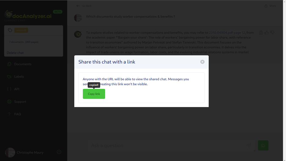 docAnalyzer.ai - Turn PDFs into AI chats | AppSumo