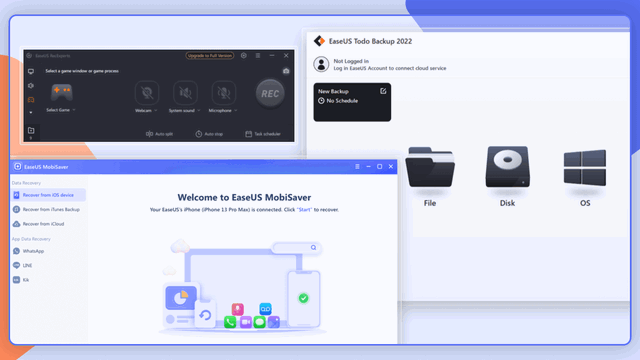 EaseUS Software - Backup and screen recording bundle | AppSumo
