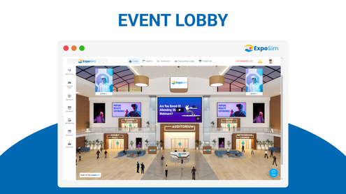 ExpoSim - Host unique virtual and hybrid events | AppSumo