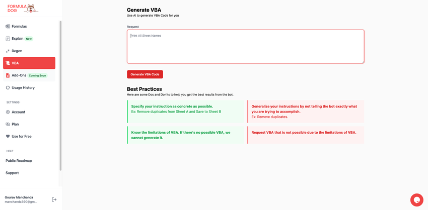 Formula.dog - Generate formulas with AI | AppSumo
