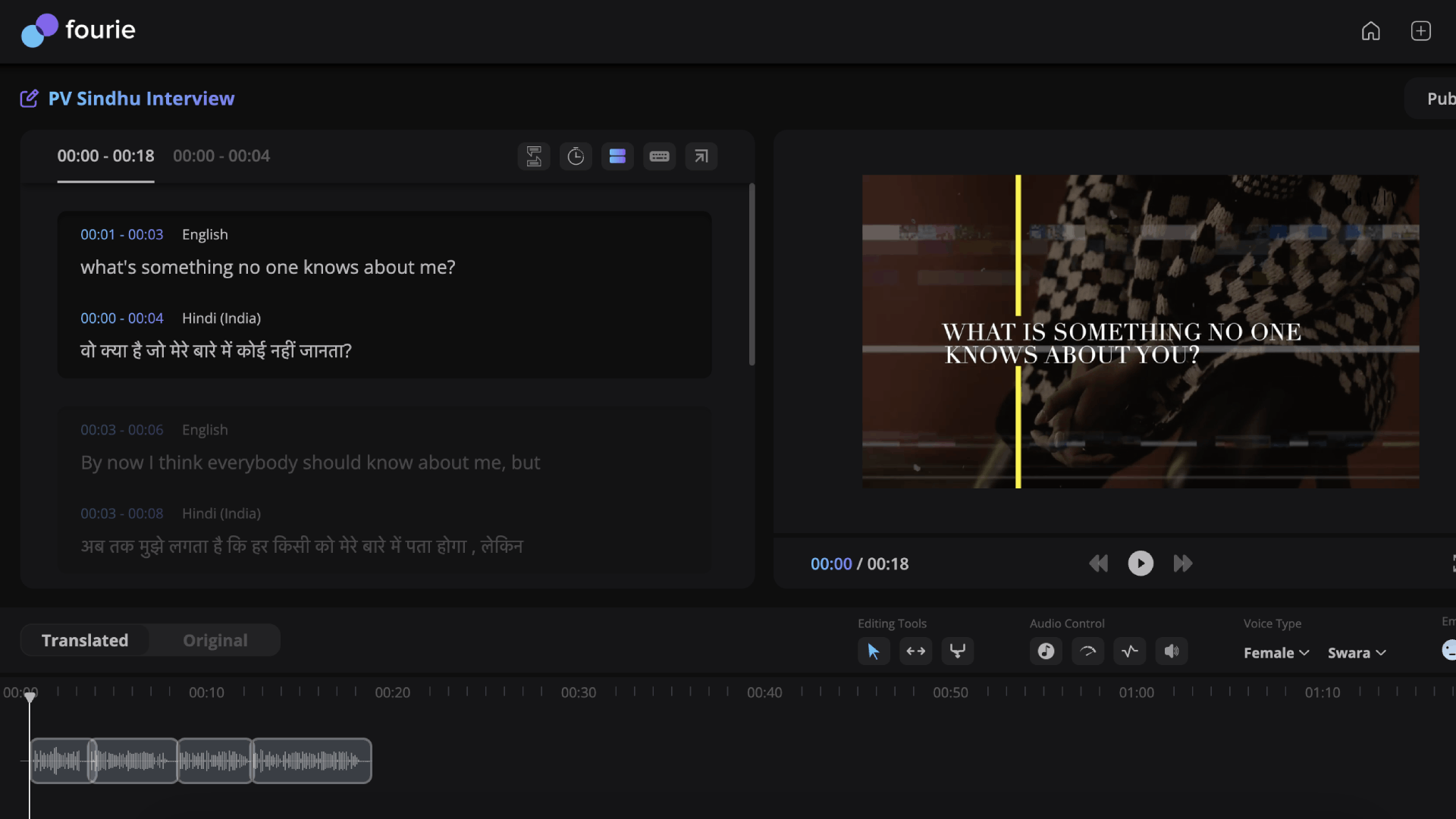 Fourie - Transform any content with generative AI | AppSumo