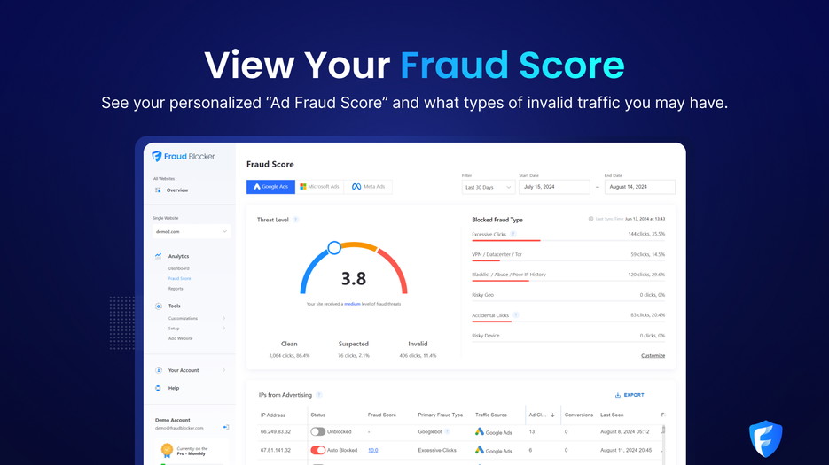 Fraud Blocker - Prevent fake clicks on your ads | AppSumo