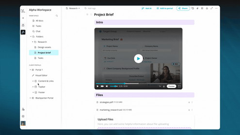 FUSEBASE - Collaborate easily with client portals | AppSumo