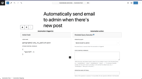 Gato GraphQL - Manage your WordPress data | AppSumo