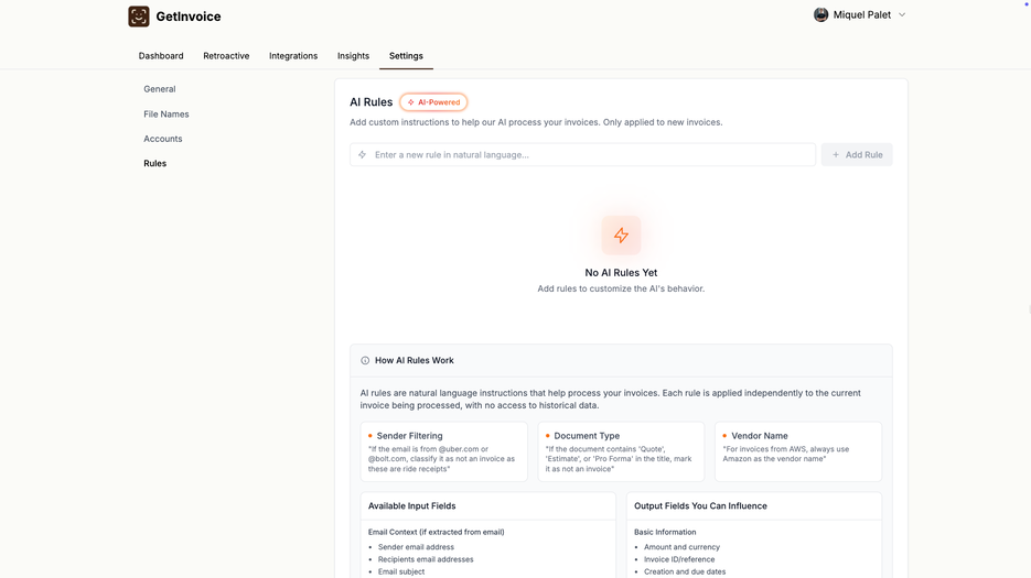 Tailride (Previously GetInvoice) - Manage receipts and invoices with AI | AppSumo