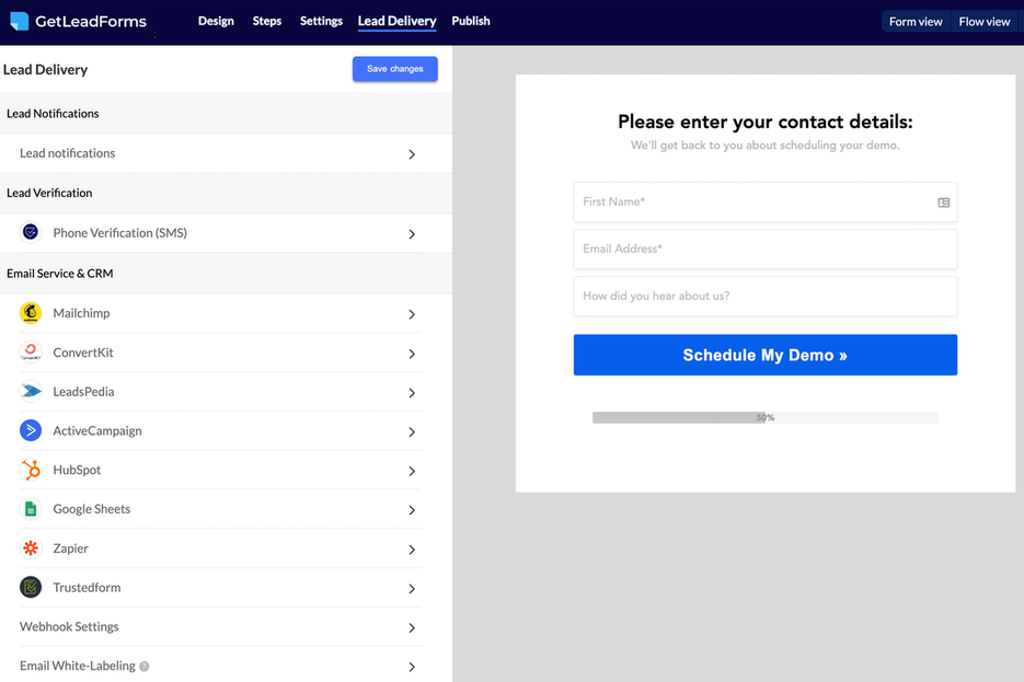 Getleadforms Build No Code Multi Step Forms Appsumo
