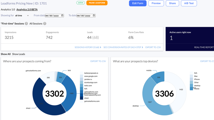 Getleadforms Build No Code Multi Step Forms Appsumo