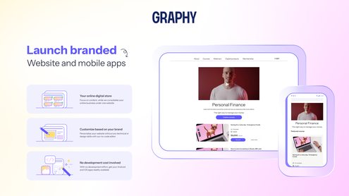 Graphy - Create, market, and sell online courses | AppSumo