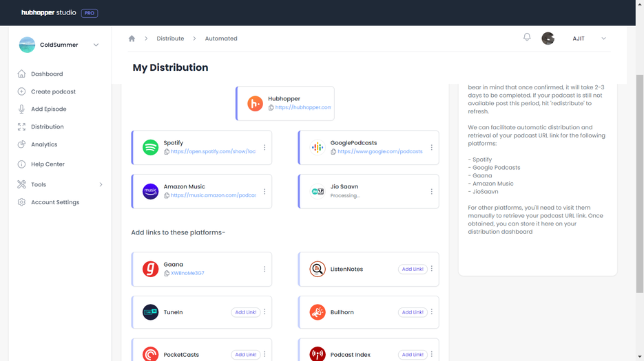 Hubhopper - Host, create, & distribute podcasts | AppSumo