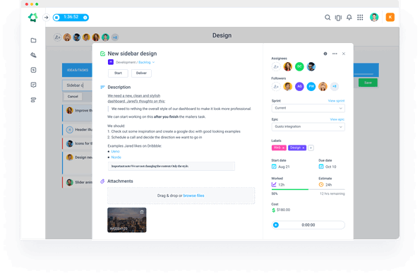 Hubstaff Tasks - Streamline and track workflows | AppSumo