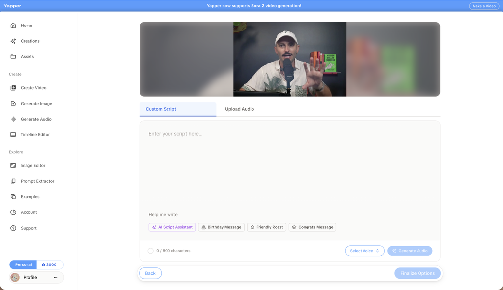 Yapper - Create viral content with AI | AppSumo