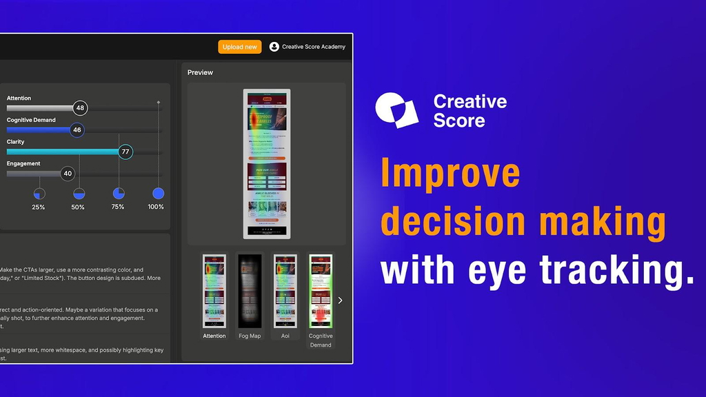 Creative Score - Optimize your marketing creatives | AppSumo