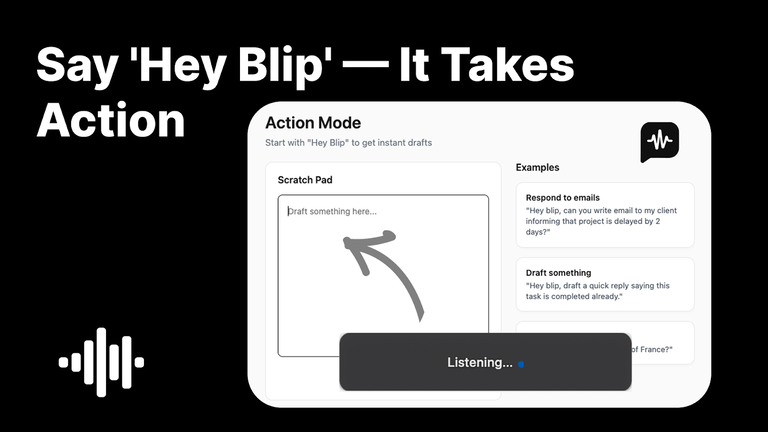 Blip AI - Turn speech into polished text | AppSumo