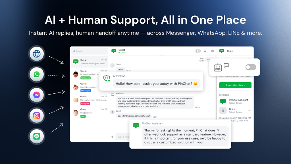 PinChat - AI chat for web and Meta | AppSumo
