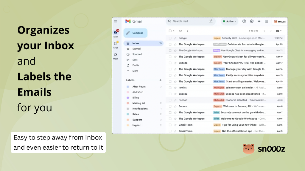 Snoooz - AI assistant that replies to emails | AppSumo