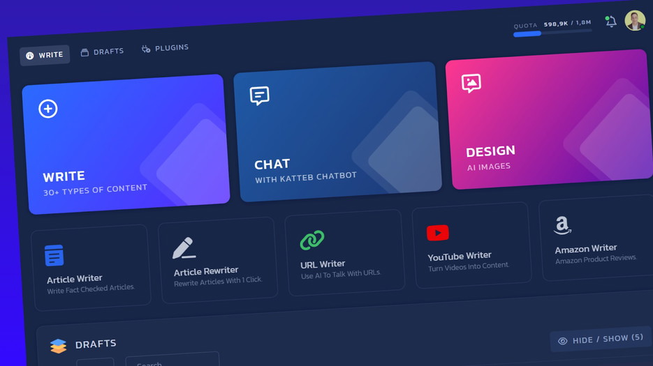 Katteb - Fact-check content with an AI writer | AppSumo