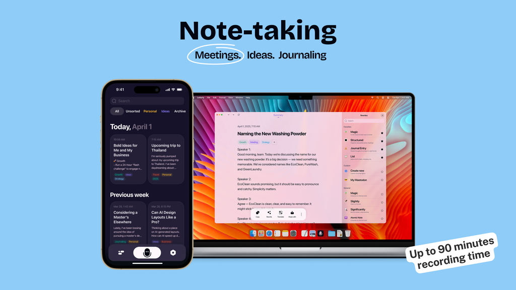 Letterly - AI speech-to-text app | AppSumo