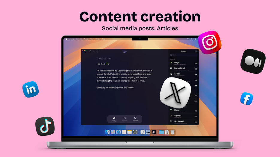 Letterly - AI speech-to-text app | AppSumo
