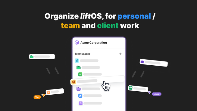 liftOS - Bring all your tools together | AppSumo