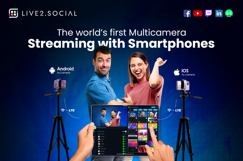Live2.Social - Stream from multiple smart devices | AppSumo