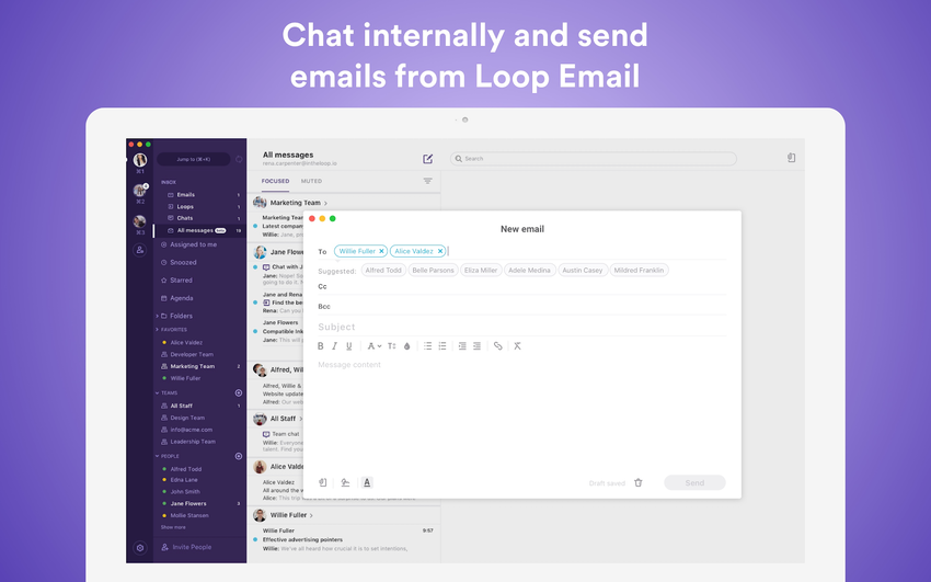 Loop Email - Collaborate on emails as a team | AppSumo