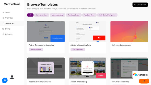 MarbleFlows - Build no-code interactive funnels | AppSumo