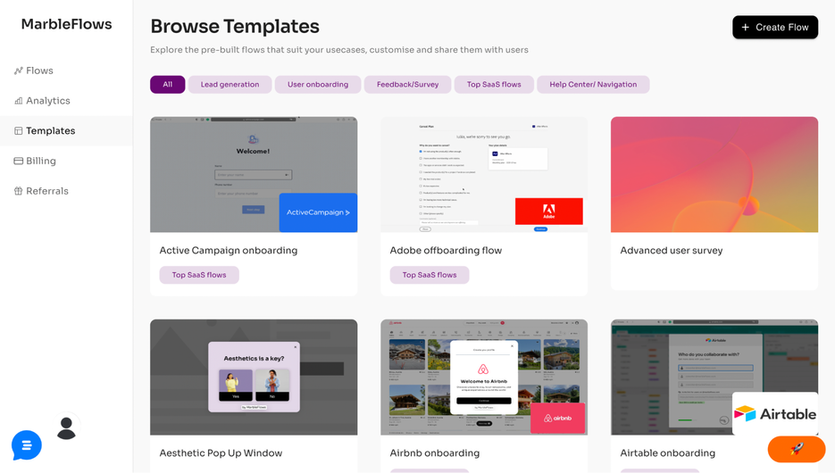 MarbleFlows - Build no-code interactive funnels | AppSumo