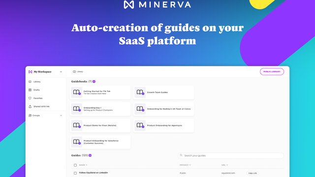 Minerva - Automatic support docs for SaaS products | AppSumo