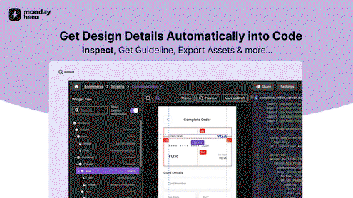 Monday Hero - Turn designs to reusable code | AppSumo