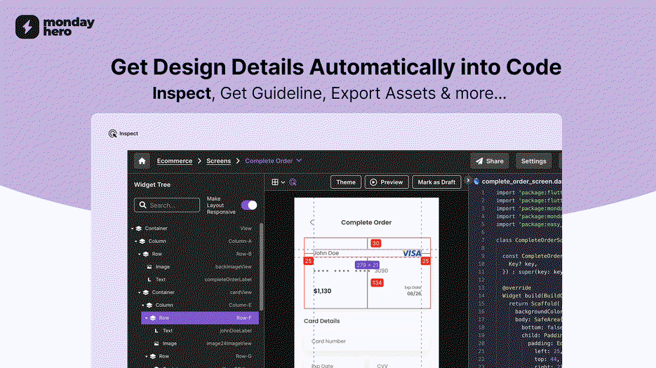 Monday Hero - Turn designs to reusable code | AppSumo