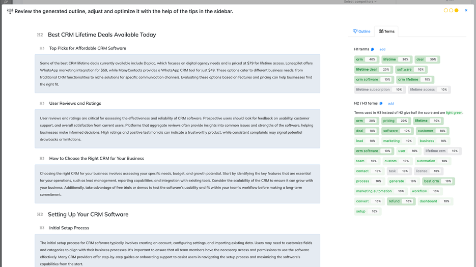 NeuronWriter - Write SEO-optimized content | AppSumo