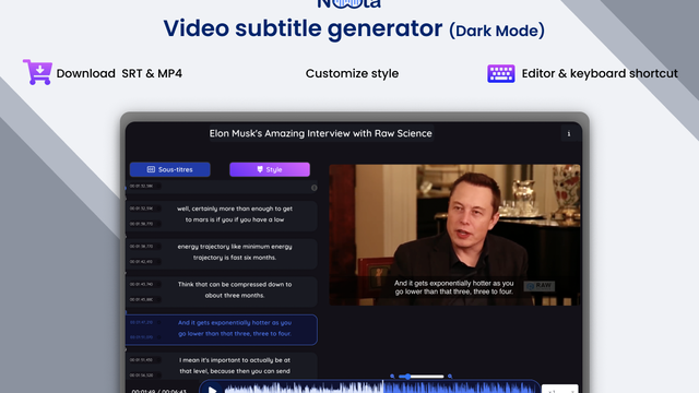 Noota - Convert online meetings into reports | AppSumo