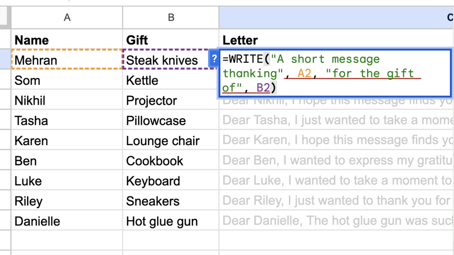Numerous.ai - Use ChatGPT in spreadsheets | AppSumo