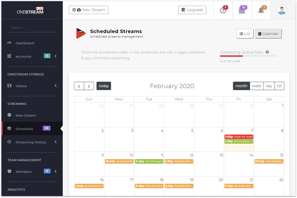OneStream Live - Livestream prerecorded videos | AppSumo