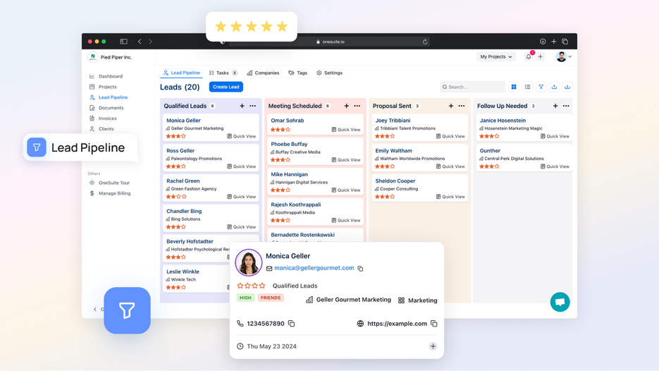 OneSuite - Manage projects, clients, and invoices | AppSumo