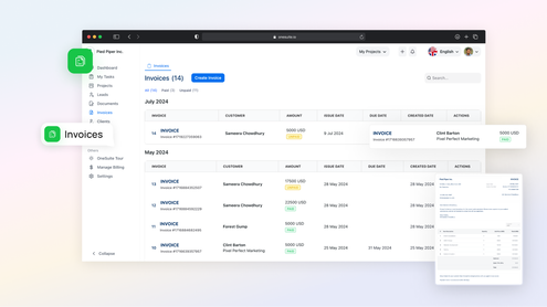 OneSuite - Manage projects, clients, and invoices | AppSumo