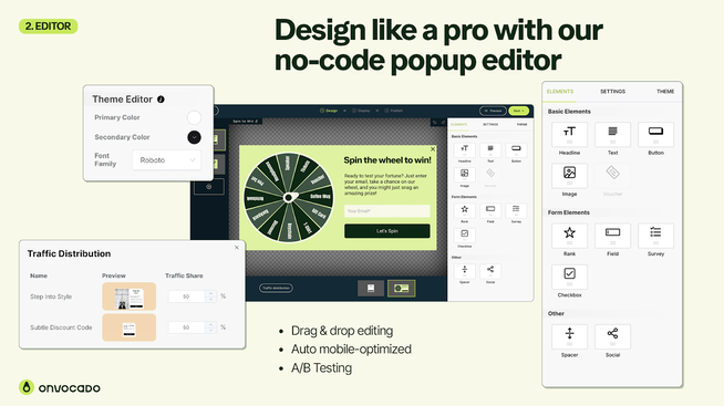 Onvocado - No-code pop-ups to boost engagement | AppSumo