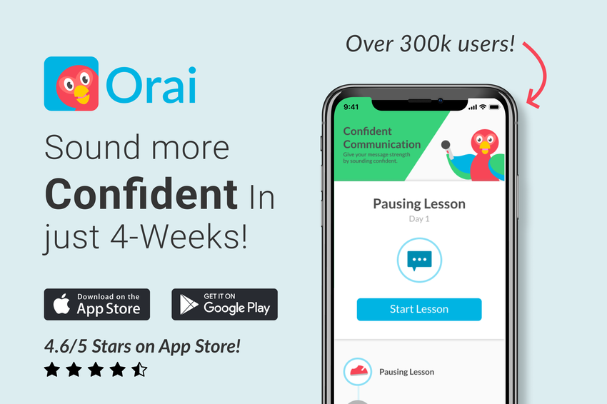 Orai - Plus exclusive - Improve your public speaking skills with AI ...
