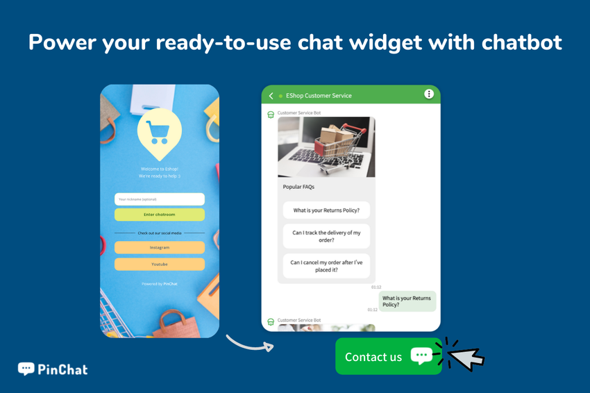 PinChat - Plus exclusive - Chat with customers via link or QR code ...